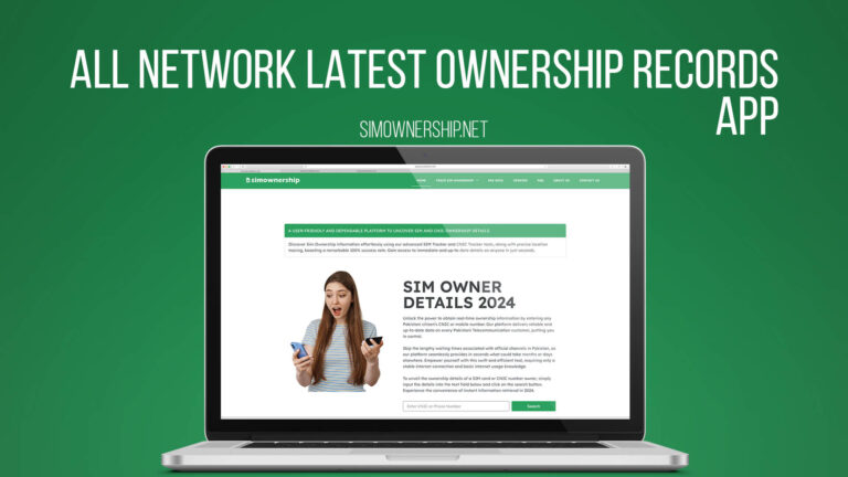 SIM OWNERSHIP - ALL NETWORK SIM DATABASE 2025