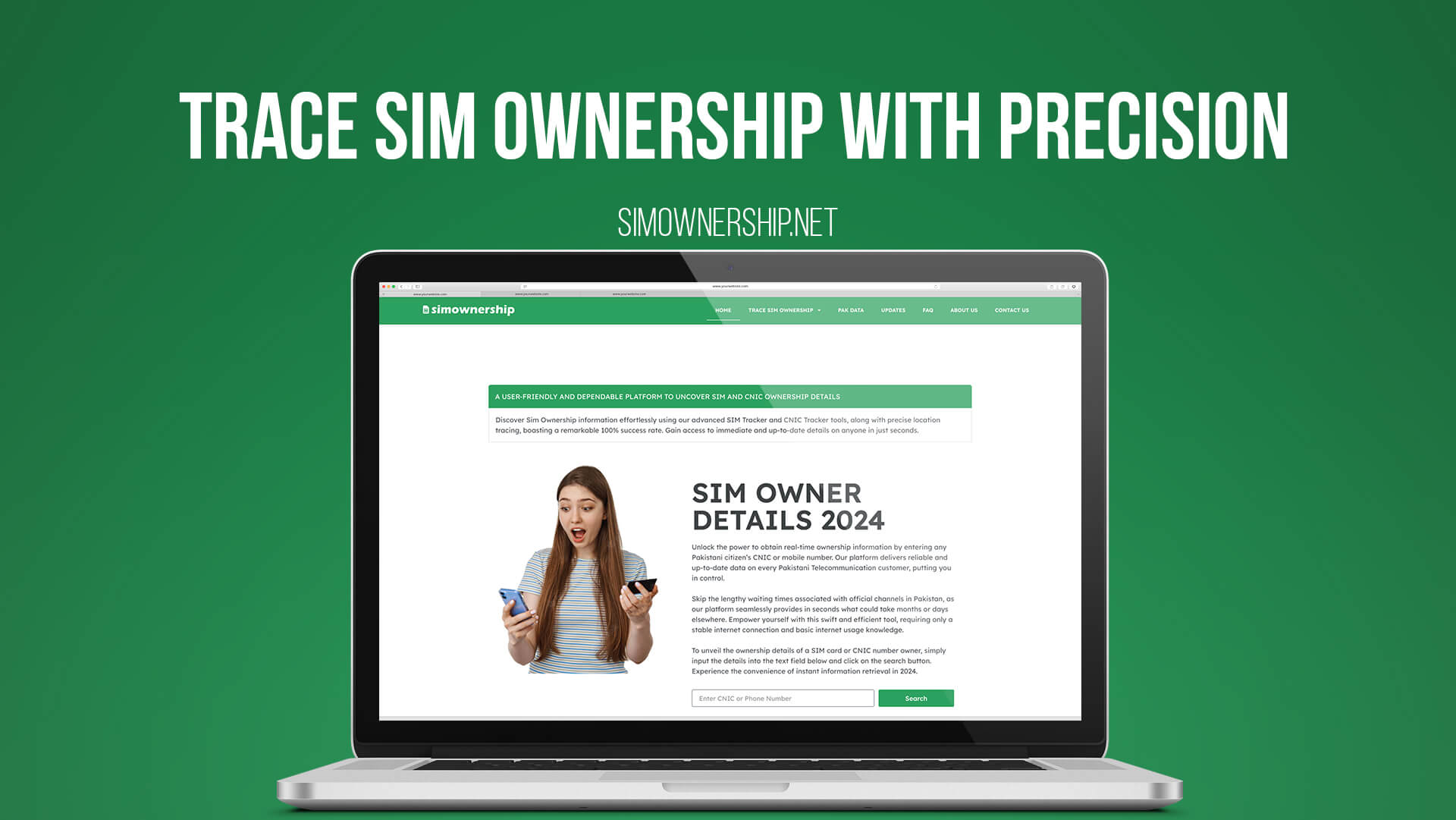 TRACE SIM OWNERSHIP WITH PRECISION - SIM OWNERSHIP